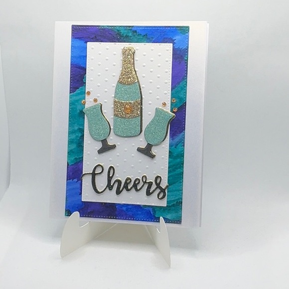 Vekasy's | Party Supplies | Elegant Cheers Celebration Card | Poshmark